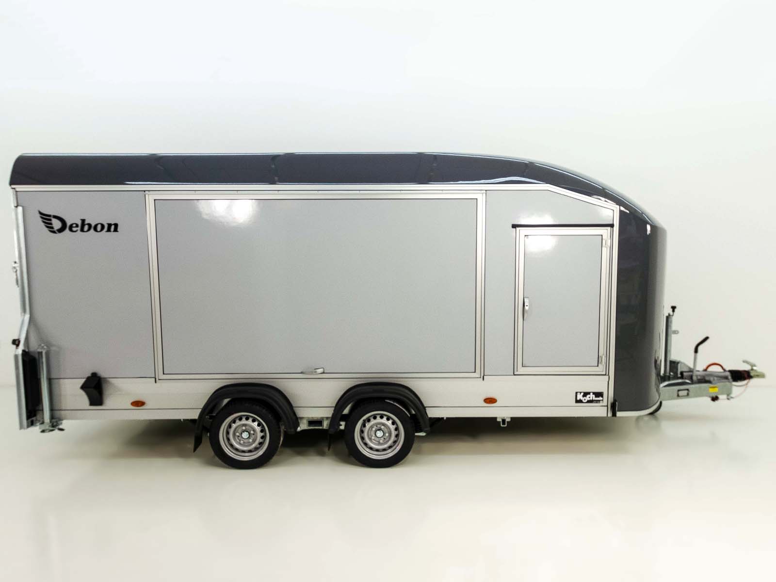 Debon Kofferanhänger Roadster C1000 200x500x200cm 3,5t grau | Koch ...