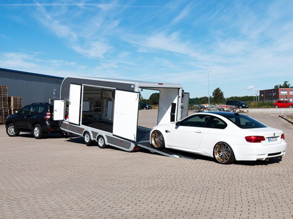 Autotrailer Cargo Race Master 230x550cm Höhe:210cm 3,5t|E-Winde|Vezeko ...