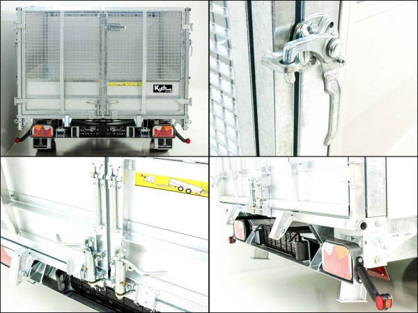 Heckkipper TR 3500 150x300cm 3,5t | Koch Anhängerwerke