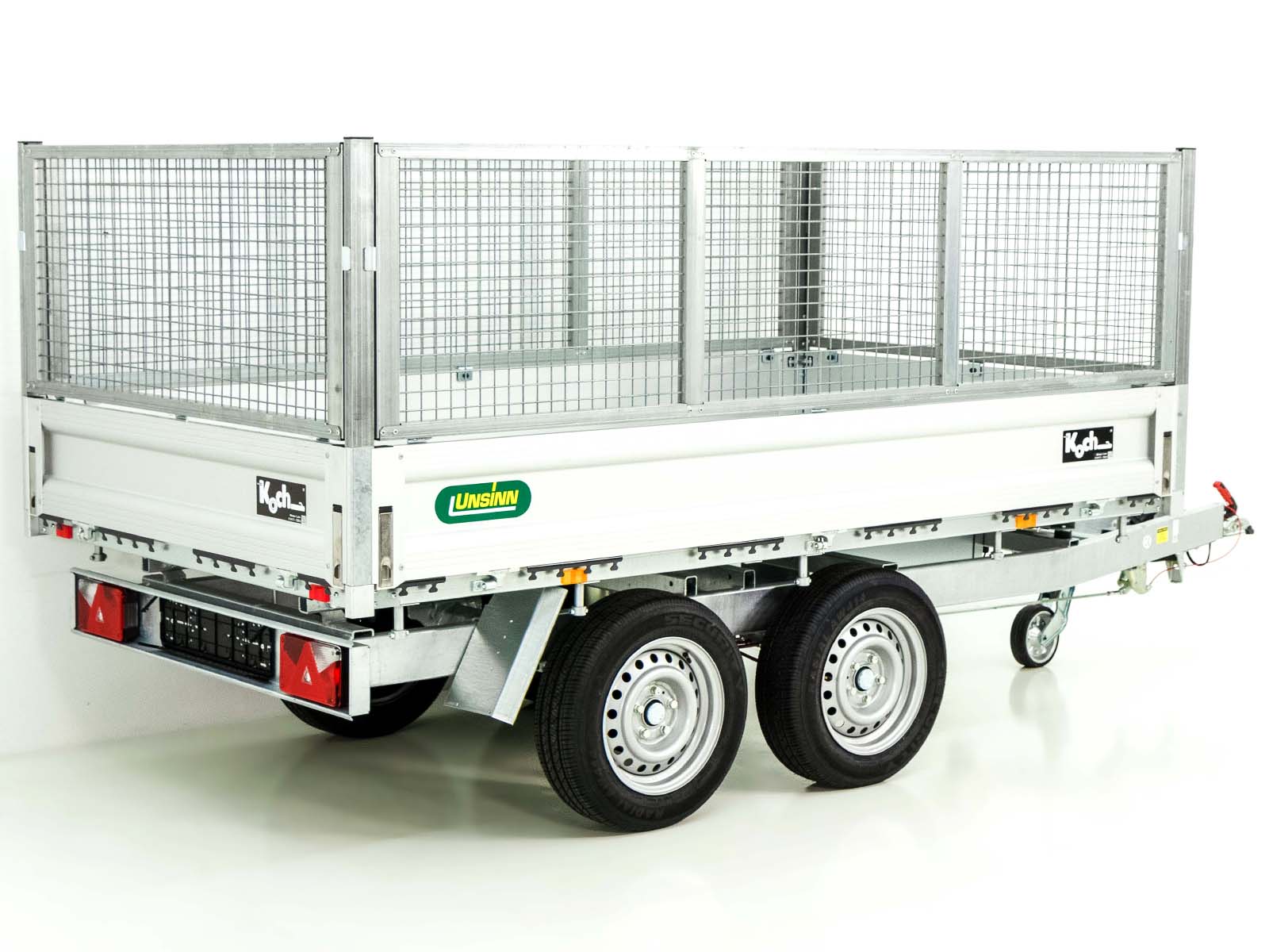 Unsinn Heckkipper 150x276cm 2,6t|Premium Kipper|Gitter 60cm | Koch ...